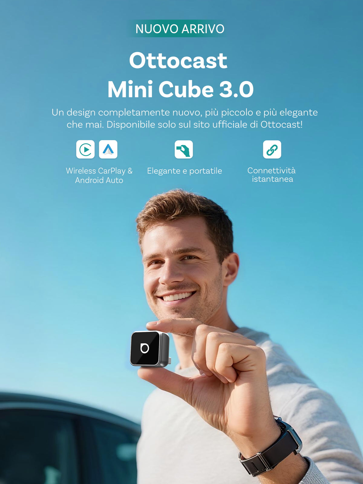 Ottocast Italia - Streaming, Wireless CarPlay e Android Auto per te