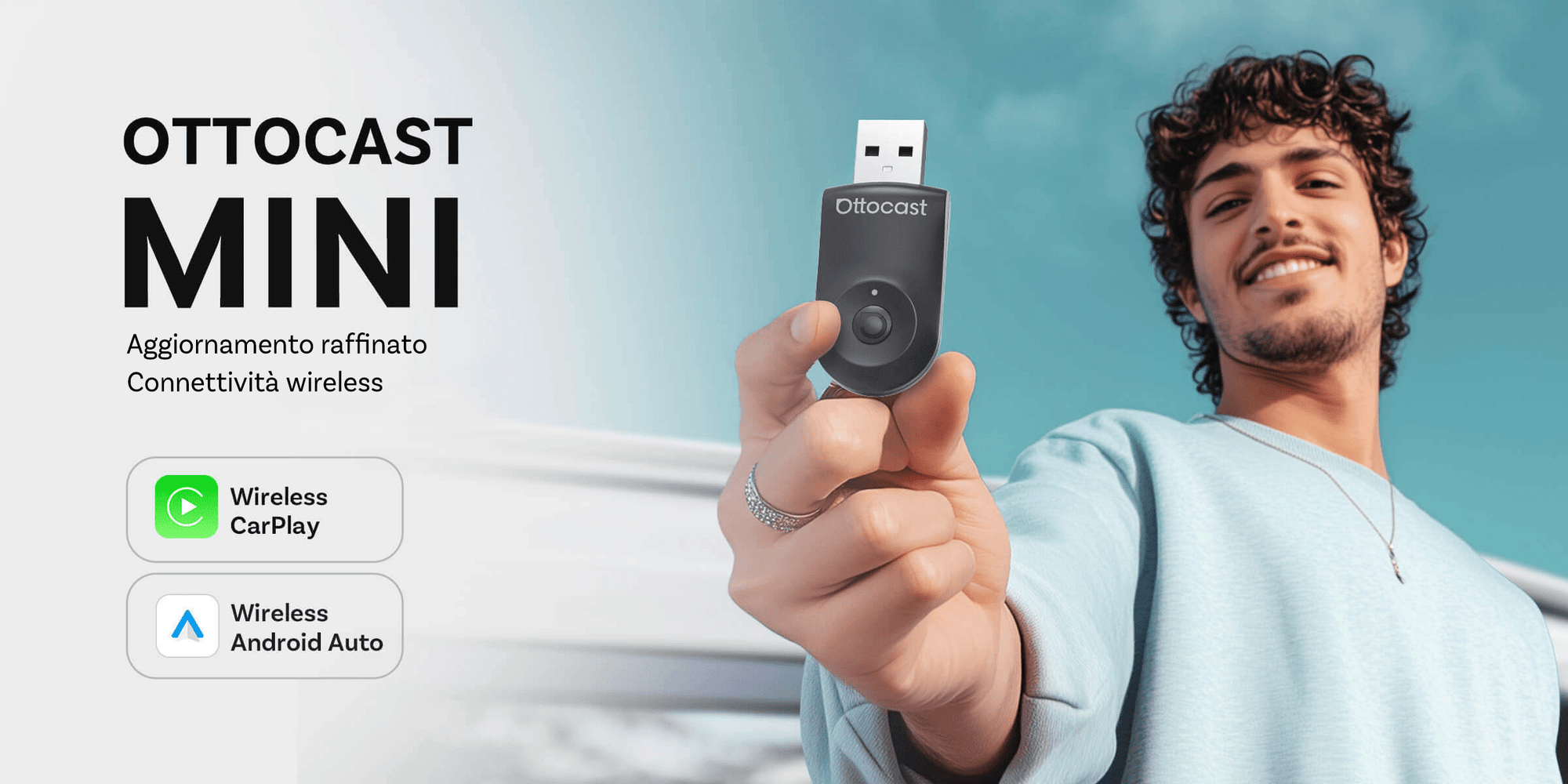 Ottocast Italia - Streaming, Wireless CarPlay e Android Auto per te